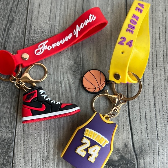 Other | Basketball Keychains Nike Lakers Kobe Bryant 24 Sports 8 Nba ...